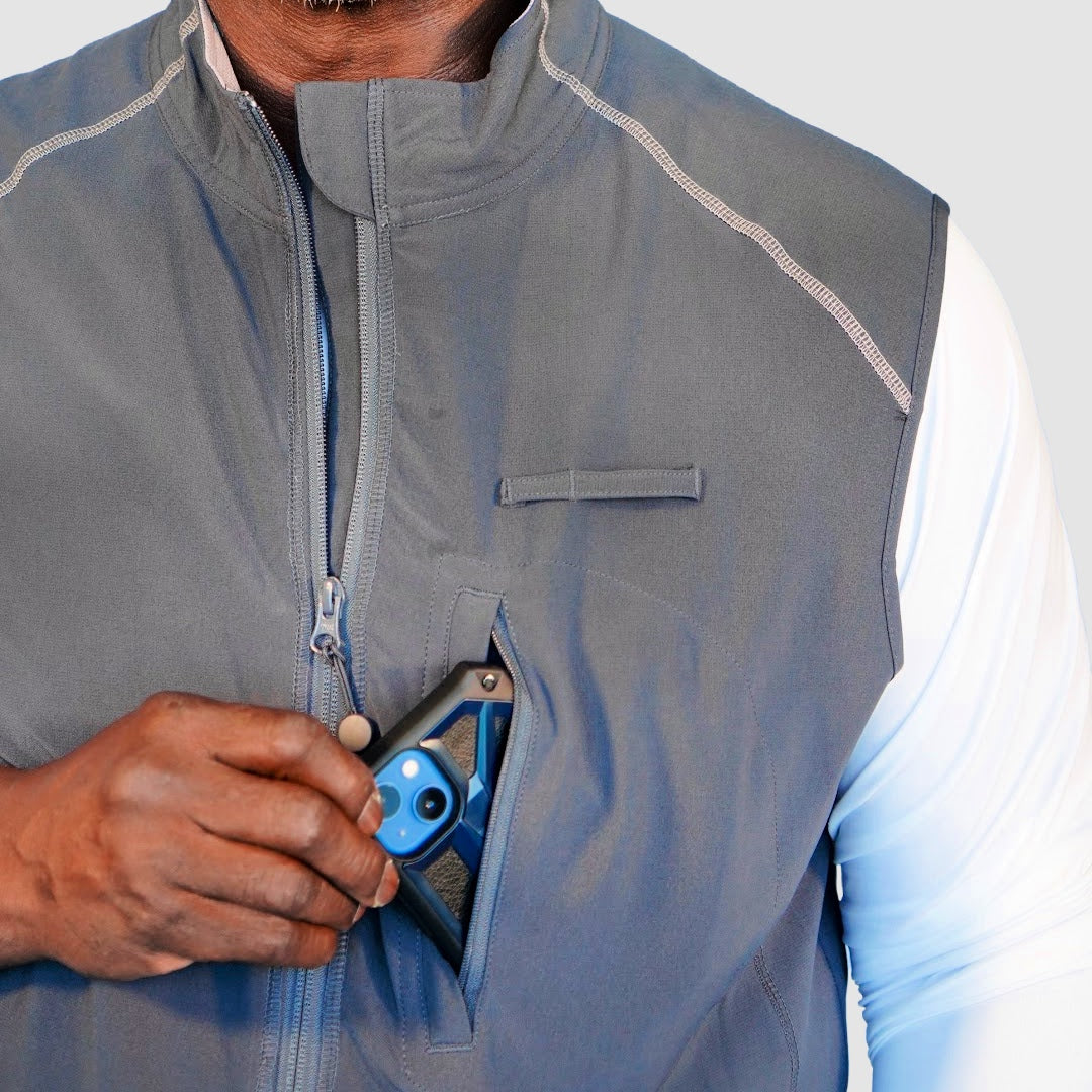 Men's David vest – Essential Threads